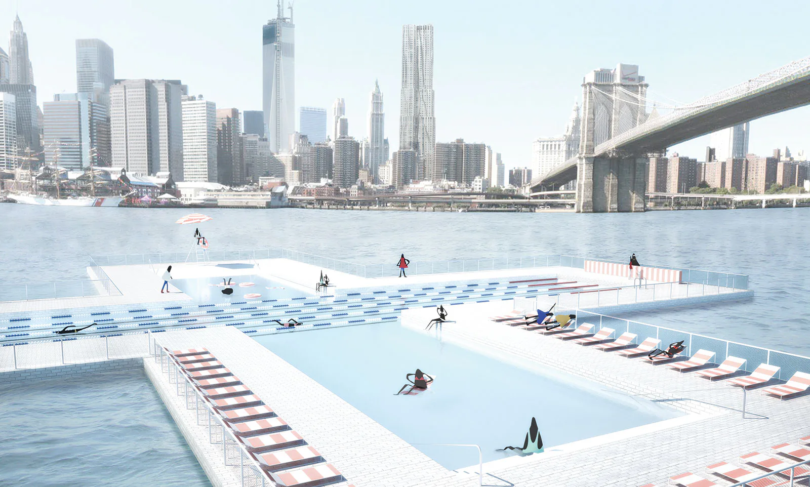 Plus Pool: New Yorkers might be safely swimming in the East River by 2025