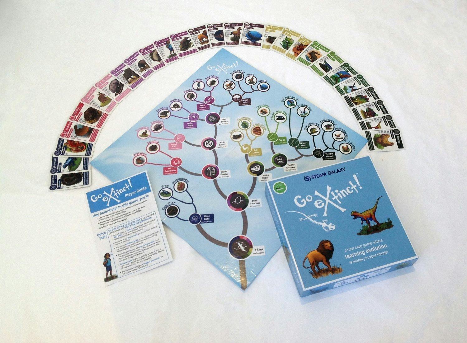 Go Fish, but With Evolution: The "Go Extinct!" Card Game Crawls Out of ...