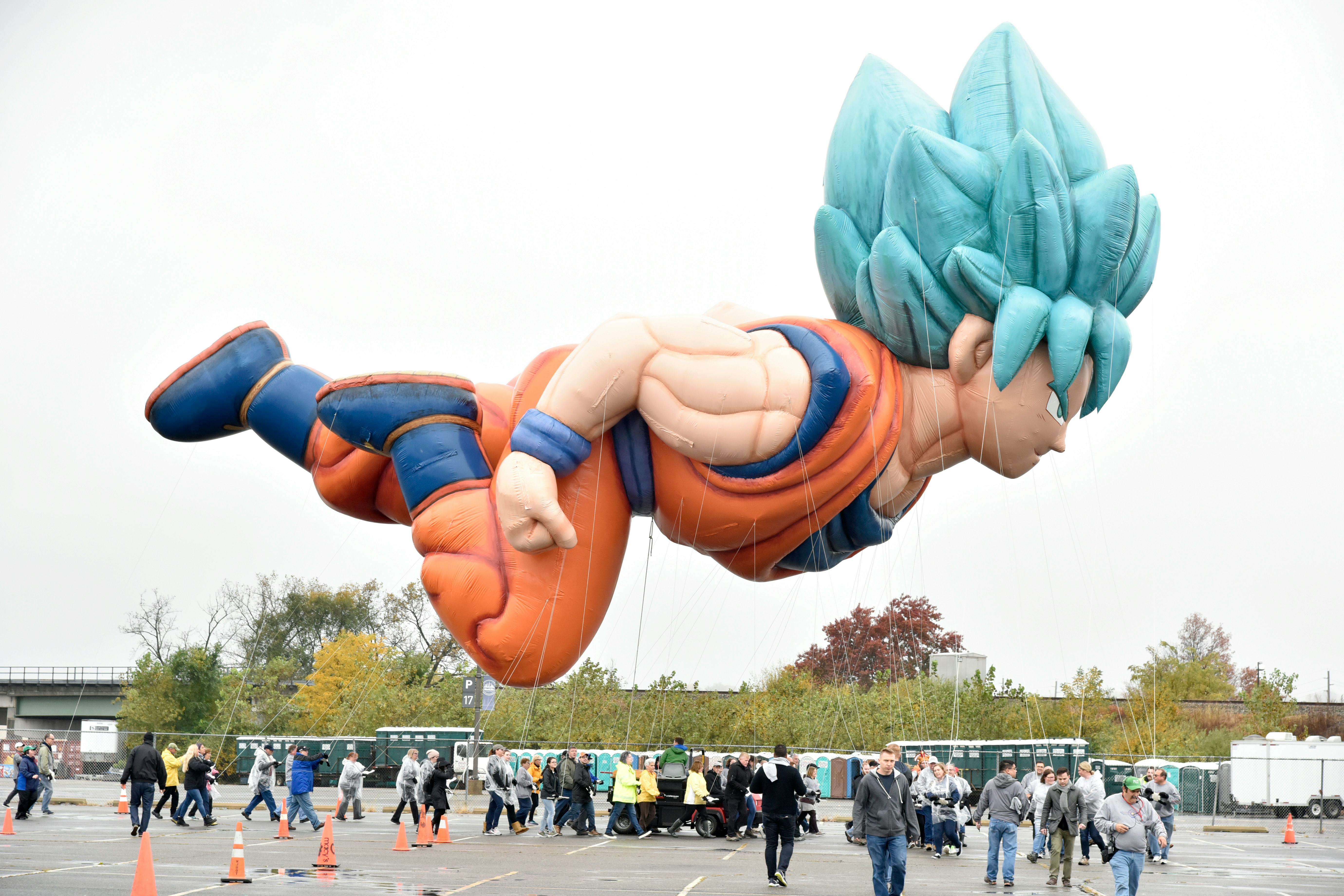 How Goku Became Macy's "Unexpected" Parade Balloon, Despite His Hair