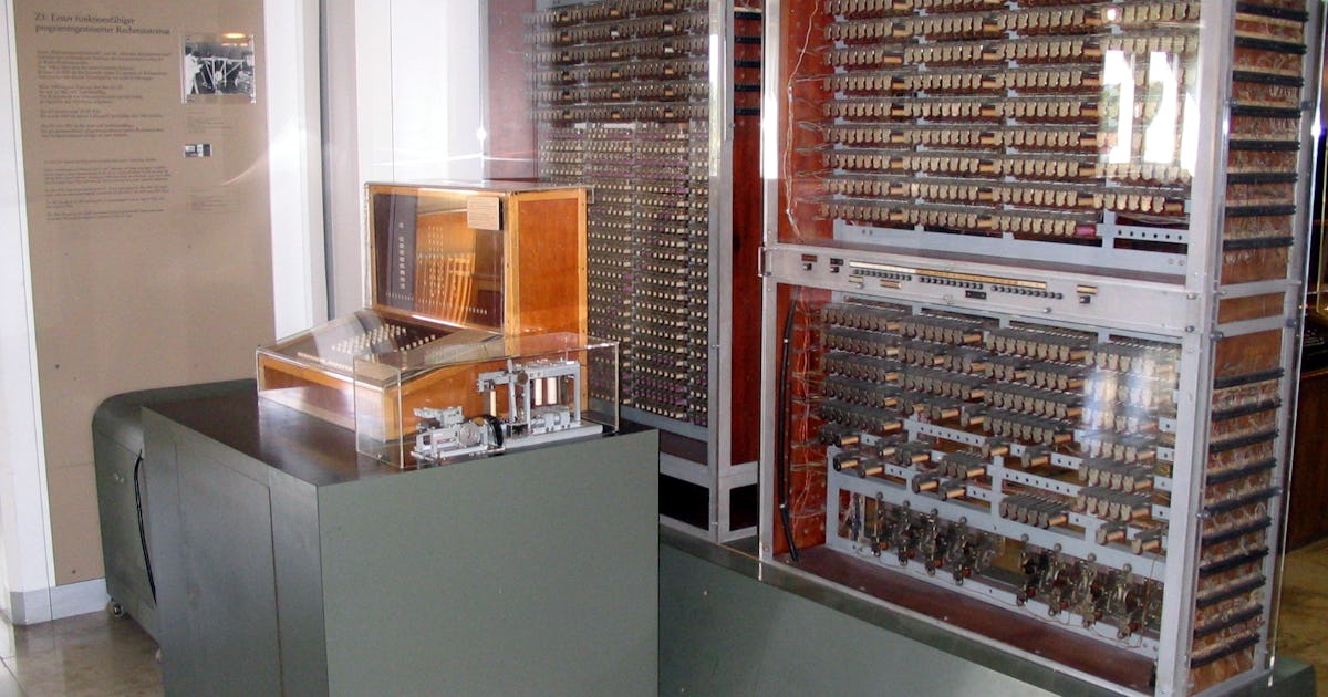 Konrad Zuses Z3 The Worlds First Programmable Computer Was Unveiled