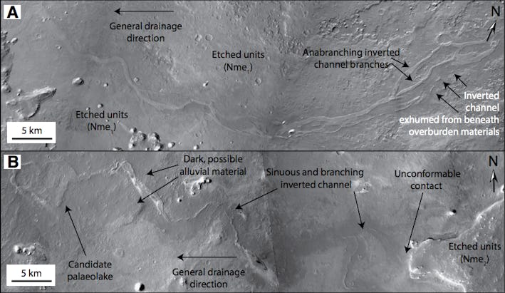 Scientists Find 4-Billion-Year-Old Fossil Riverbeds on Mars