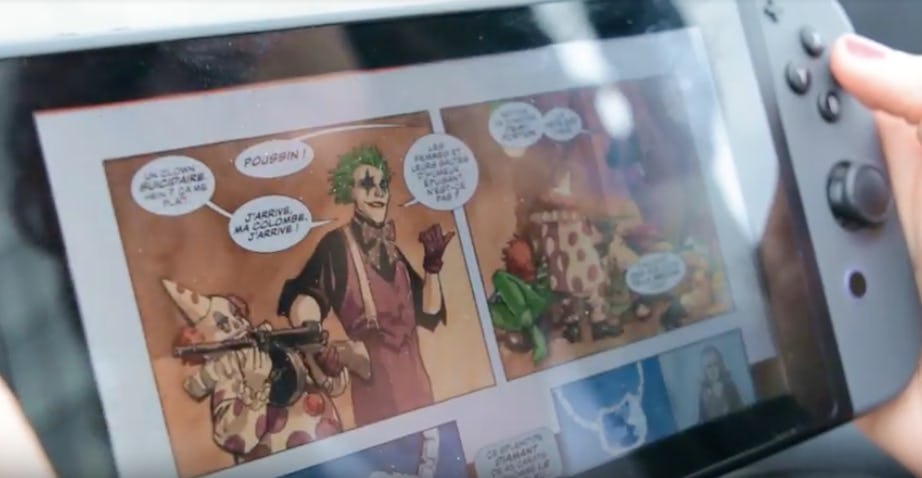 Nintendo Switch Comic Book Reader: Izneo Beats DC Universe to the Console
