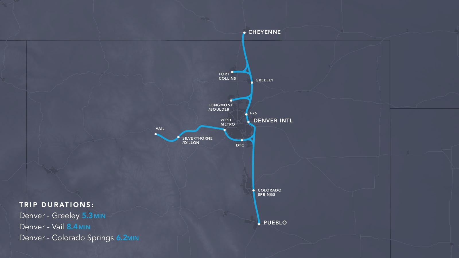 Here are the 11 Proposed Hyperloop One Routes in the U.S.