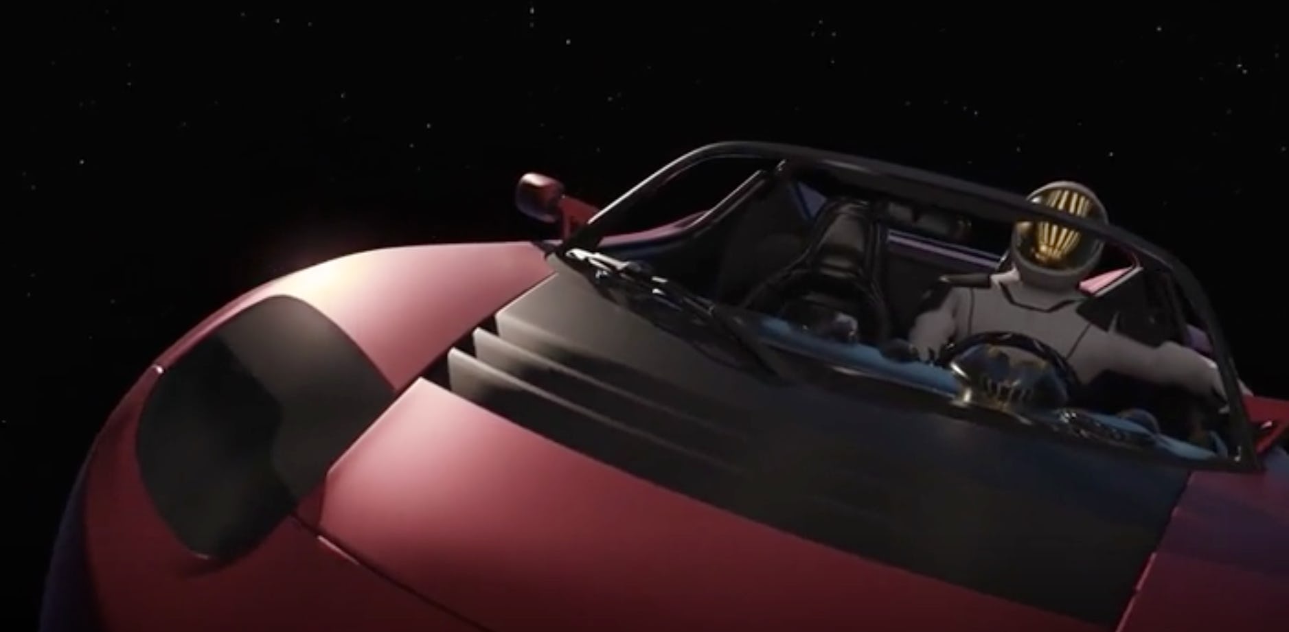 Elon Musk Offers a Rocky Forecast for His Mars-Bound Tesla