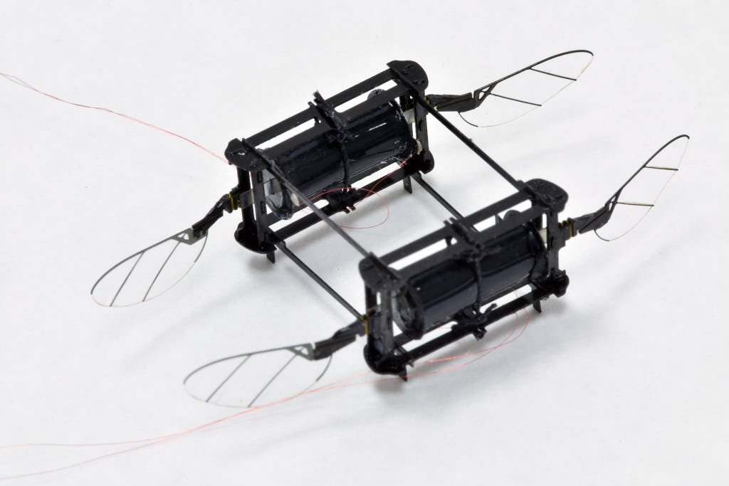 Researchers have developed a durable robot bee