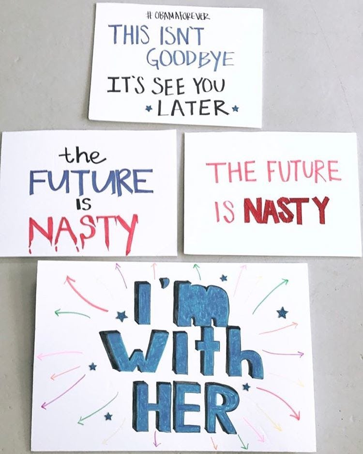 25 Women's March Sign Ideas That Focus on the Future