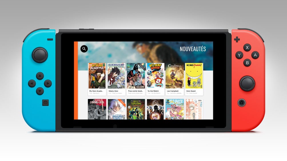 Nintendo Switch Comic Book Reader: Izneo Beats DC Universe to the Console