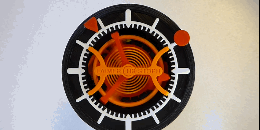 The World's First 3D-Printed Mechanical Watch Debuts