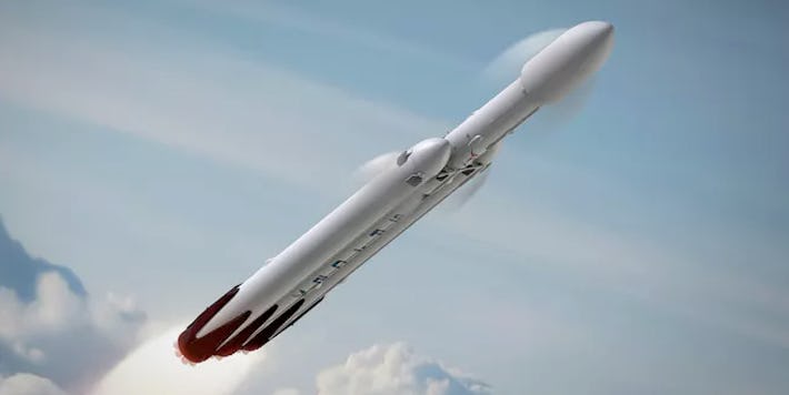 First-Ever SpaceX "Falcon Heavy" Rocket Video Teases a Mars Trip