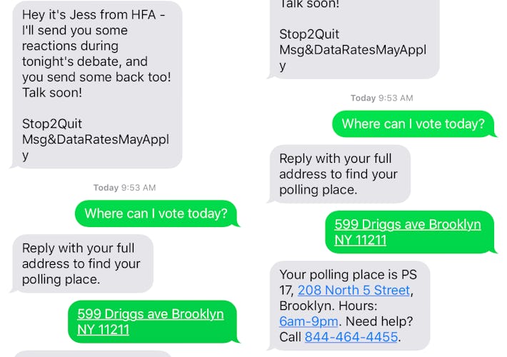 Can Bernie Sanders Beat Donald Trump at Texting? Not if Hillary Does First
