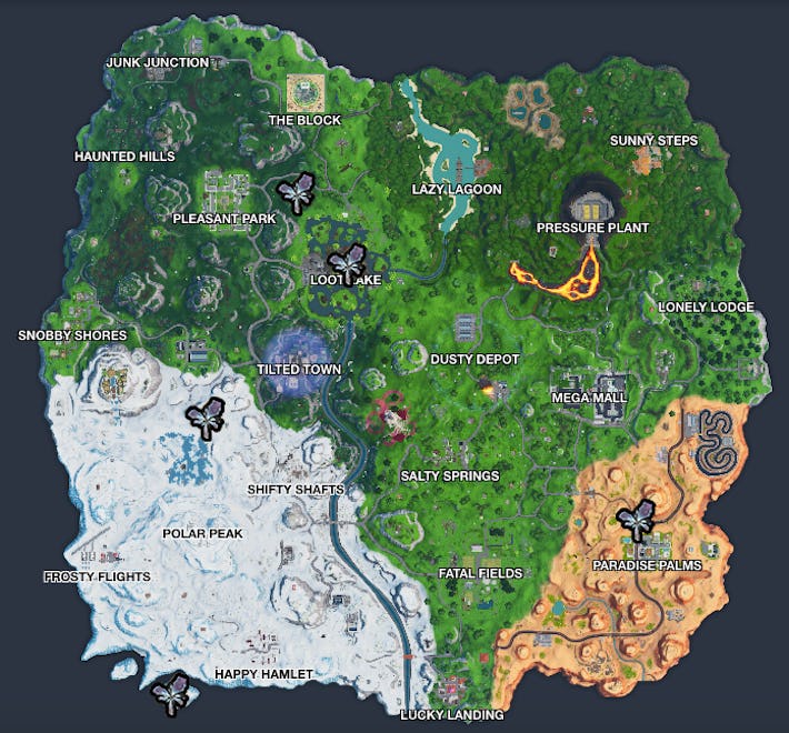 'Fortnite' Season 10 Rift Locations: Where to Use a Rift for Worlds Collide