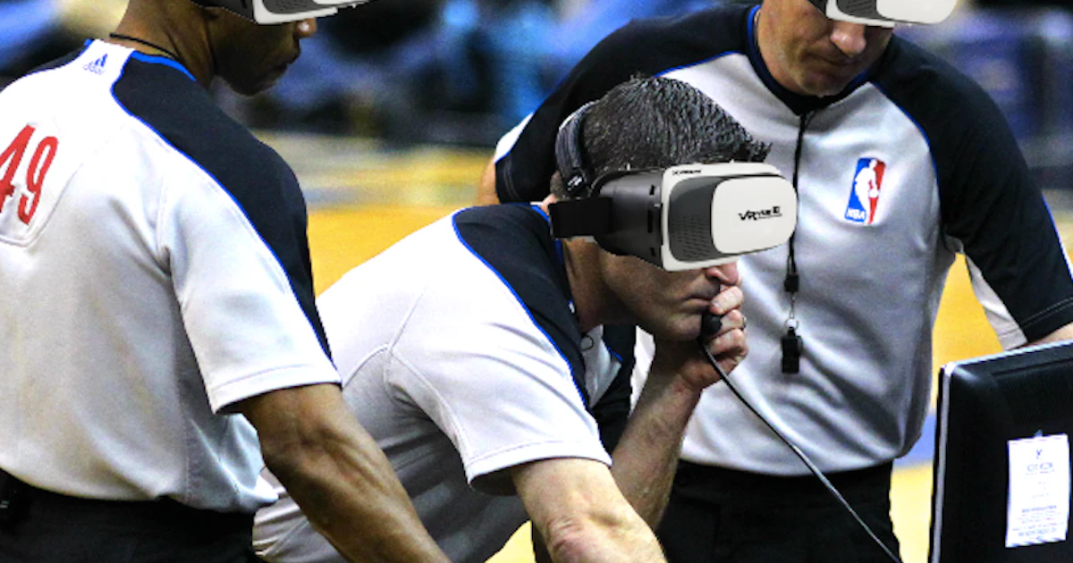 VR Could Improve Visual Spatial Ability Of NBA Refs VR Could Improve Visual Spatial Ability Of NBA Refs