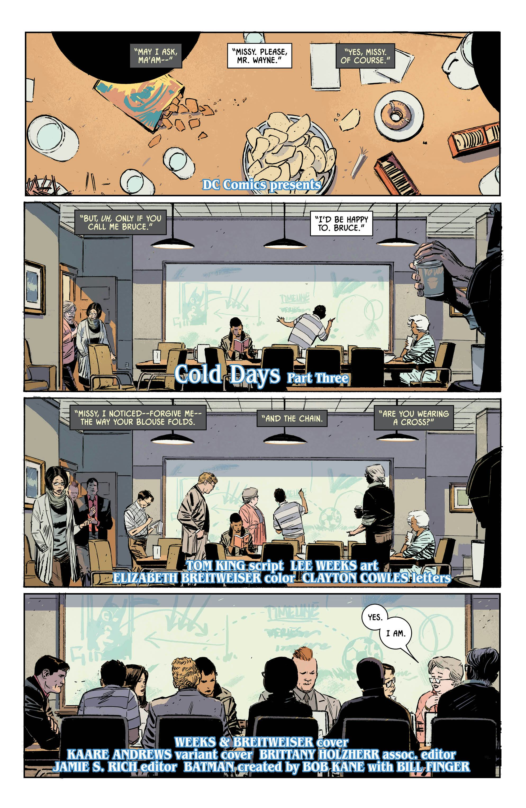 Batman's Catholic Upbringing Revealed in 'Batman' #53 Preview