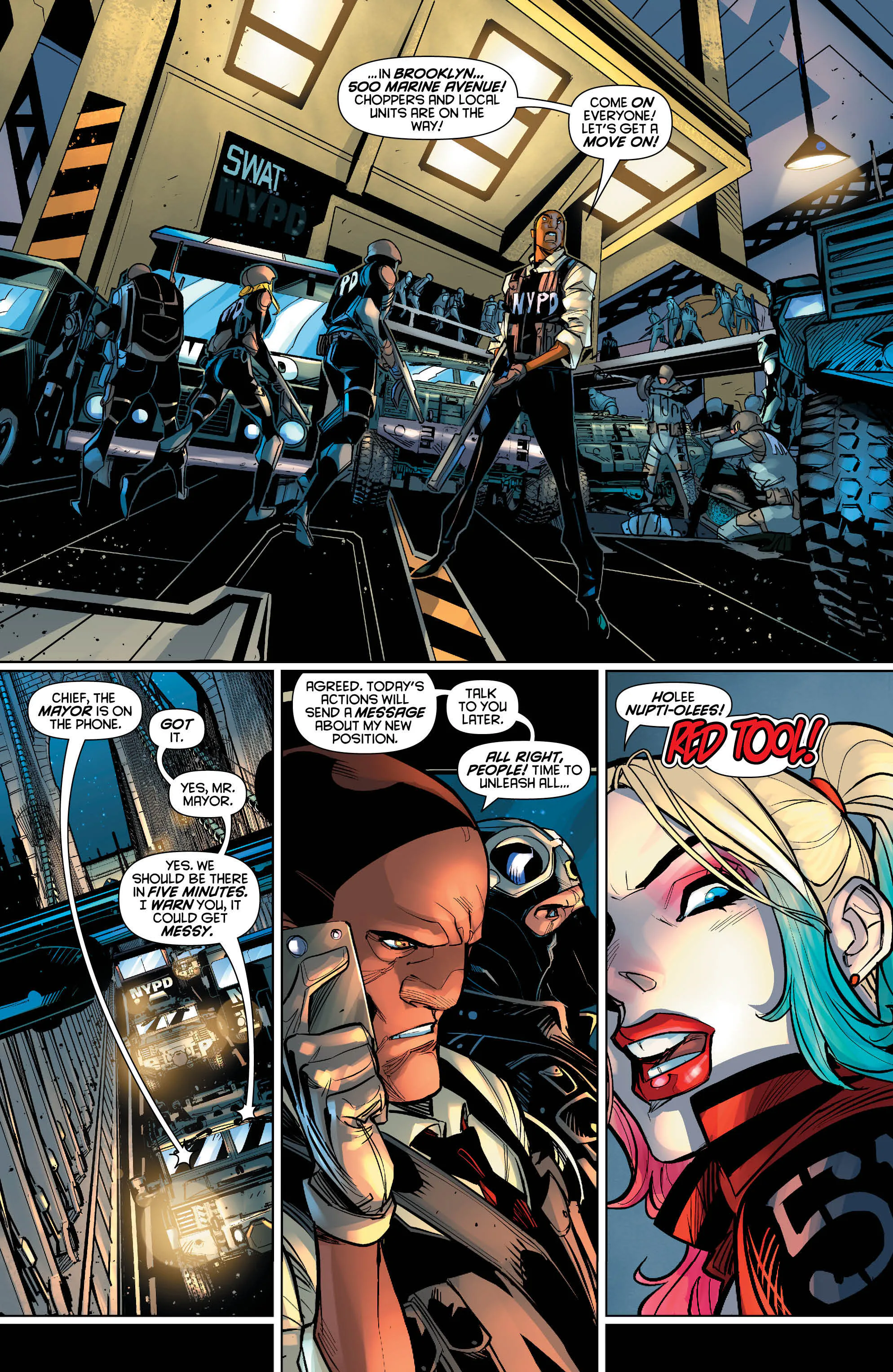 Harley Quinn Humiliates Red Tool in This DC Comic Exclusive