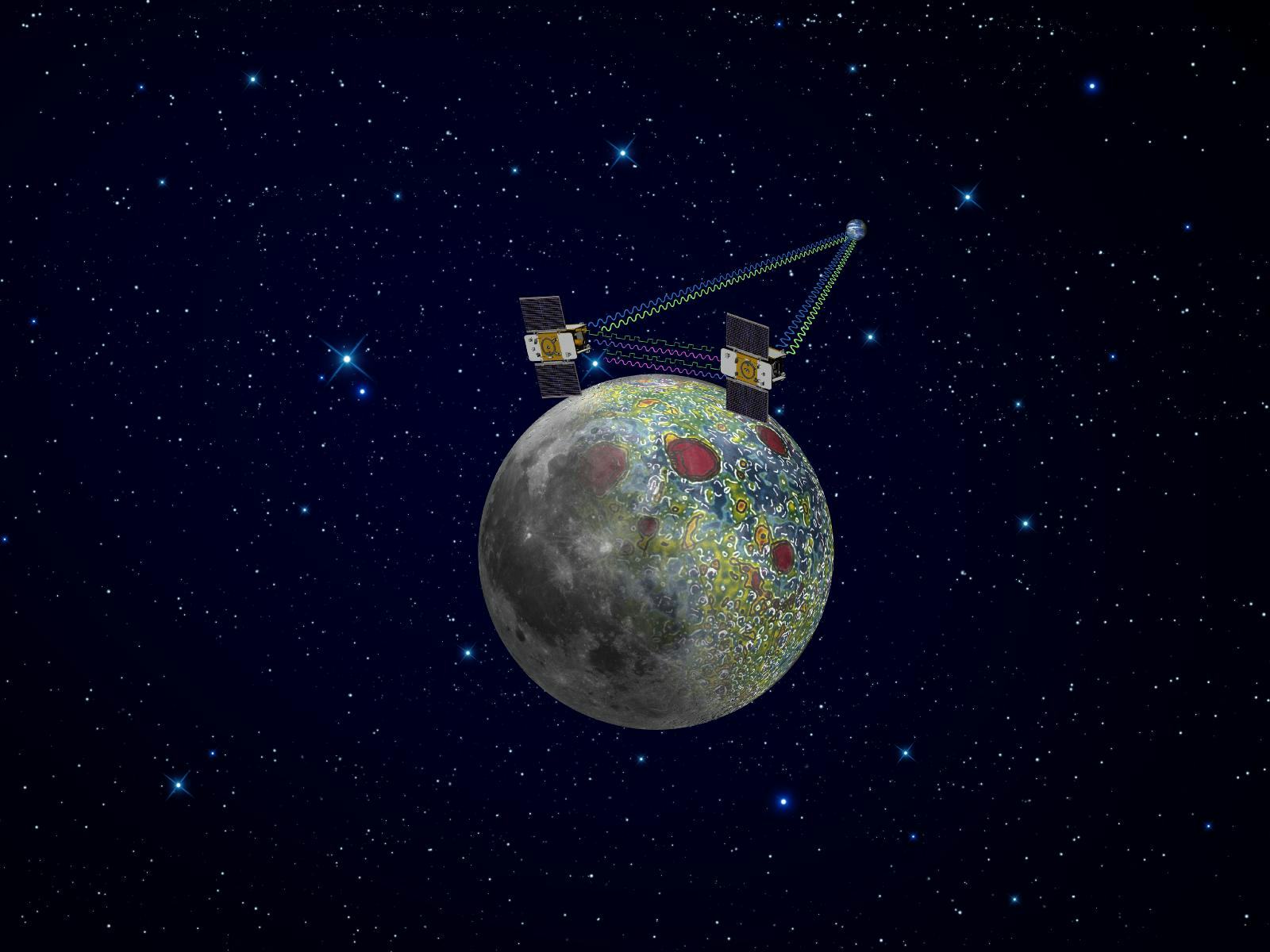 Scientists detected a metal "anomaly" deep beneath the lunar surface