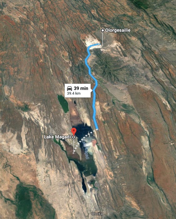 Lake Magadi: Human Evolution Spurred by Drying of Kenya's Pink Lake