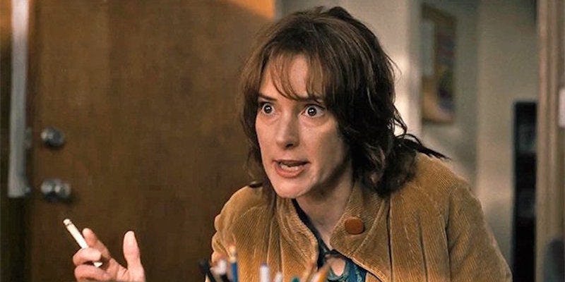 Watch Stranger Things' Winona Ryder Get Stressed Out And Say, "MY BOY ...