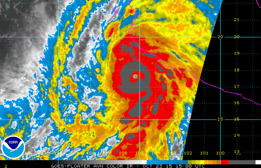 Hurricane Patricia Is the Strongest Western Hemisphere Storm on Record
