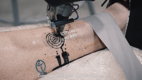 Watch a Robot Tattoo a Human for the First Time