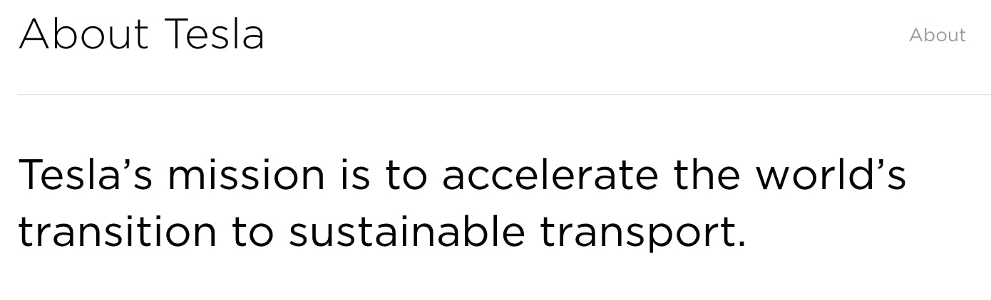 Tesla Changes Mission From 'Transport' to 'Energy'