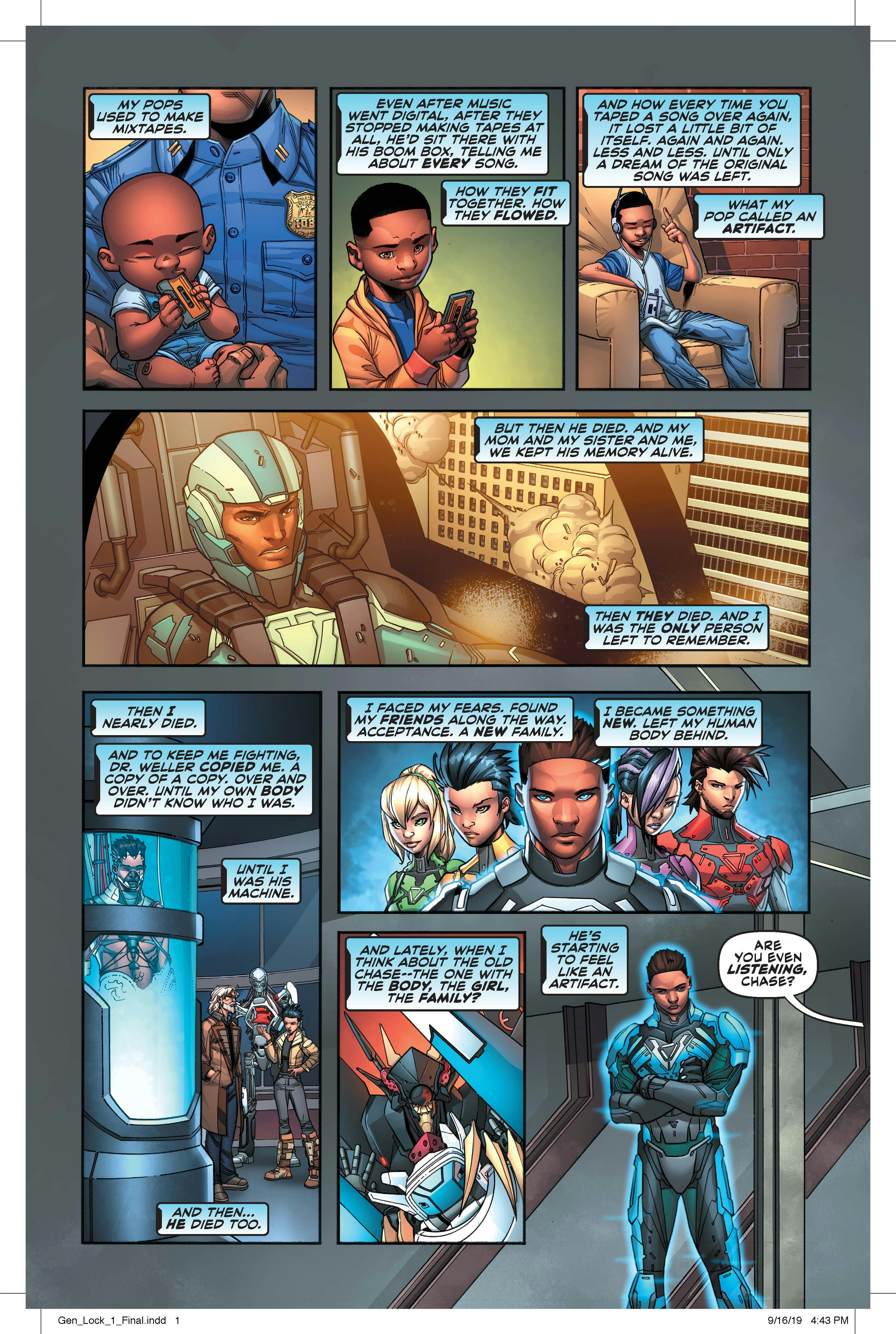 DC's 'gen:LOCK' comic book series is "Season 1.5," sets up Season 2