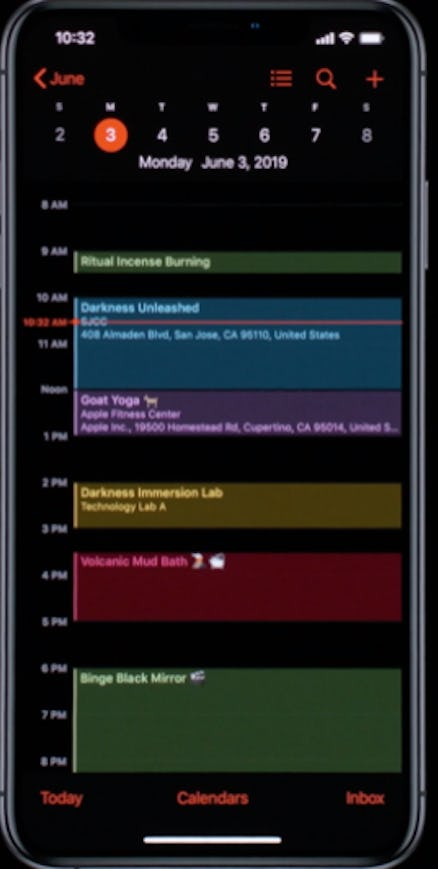 ios - How do I get color coded entries in the iPhone Calendar app? - Stack Overflow
