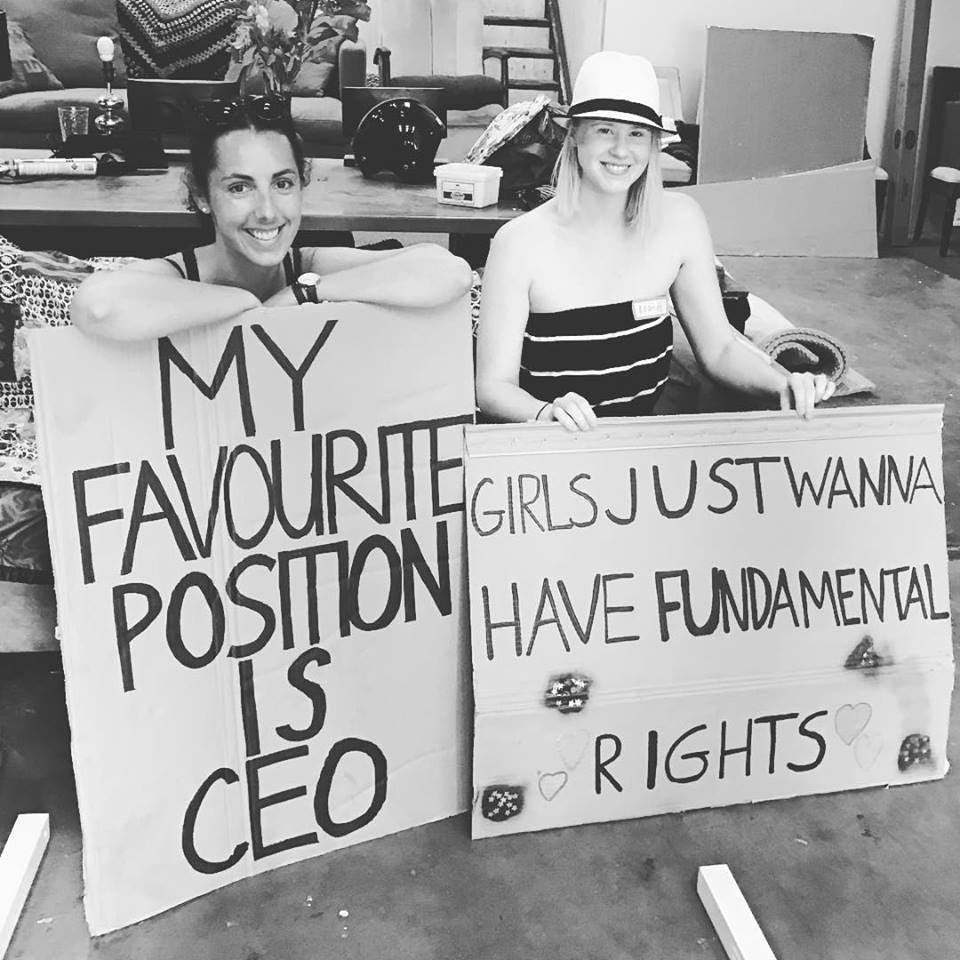 25 Women's March Sign Ideas That Focus on the Future