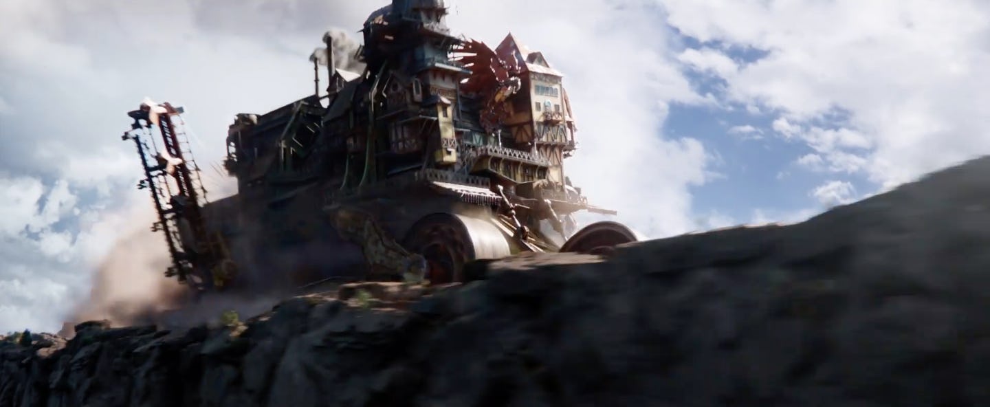 This Scary 'Mortal Engines' Trailer Played Before 'The Last Jedi'