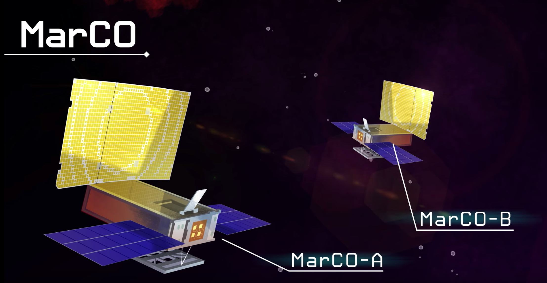 NASA's MarCO Mini Satellites Shave Hours Off Communication From Mars