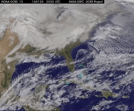 NASA Offers Views of Winter Storm Jonas from Space