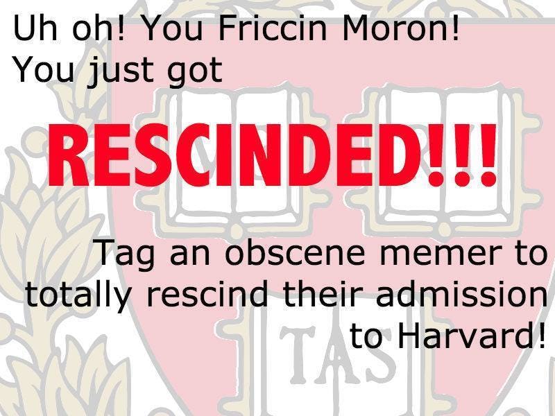 "Harvard Memes for Elitist 1% Tweens" has Your Slightly Less Offensive ...