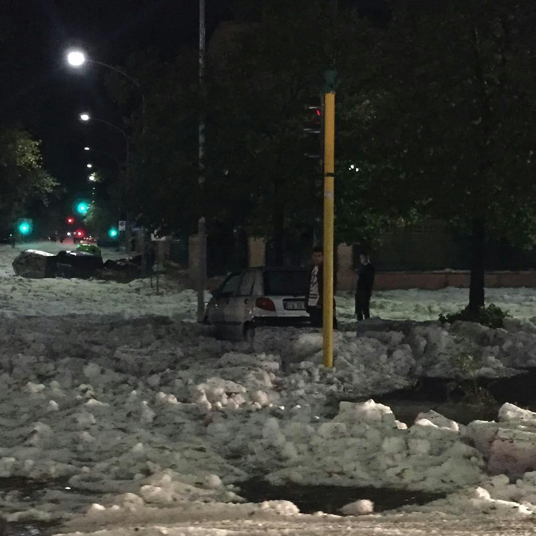 Videos Show Freak Hail Storm in Rome After Unusual Air Movements