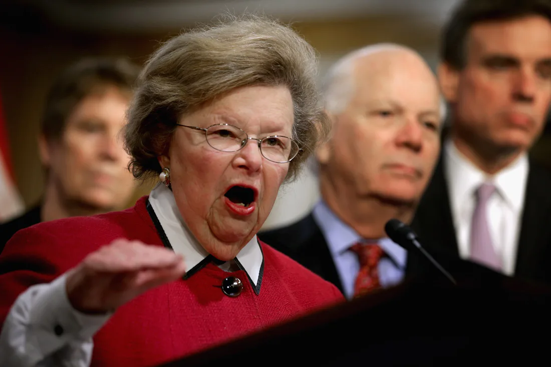 Barbara Mikulski's Most Feminist Moments In Congress Were The Highlight ...