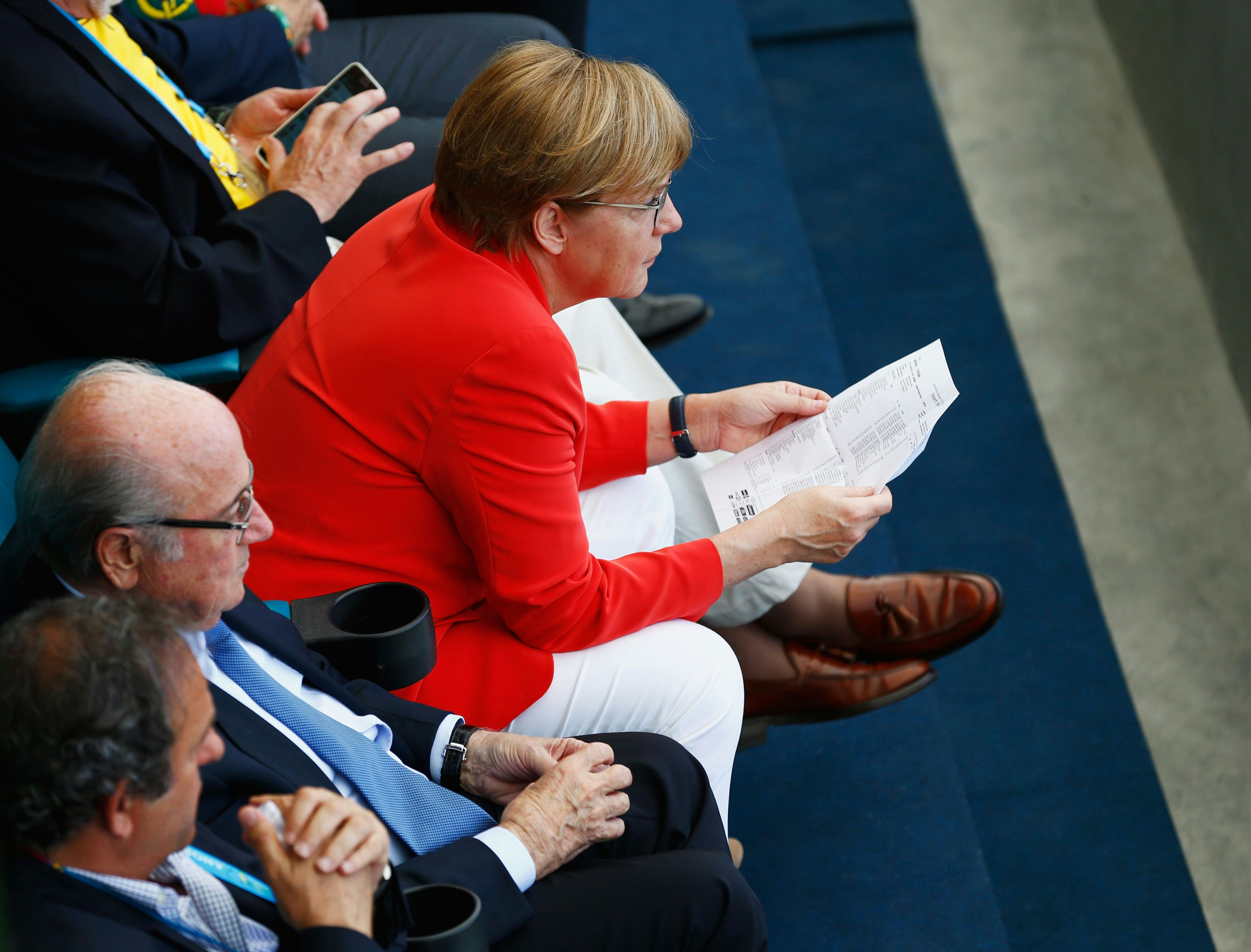 German Chancellor Angela Merkel's Best Faces and Reactions During the ...
