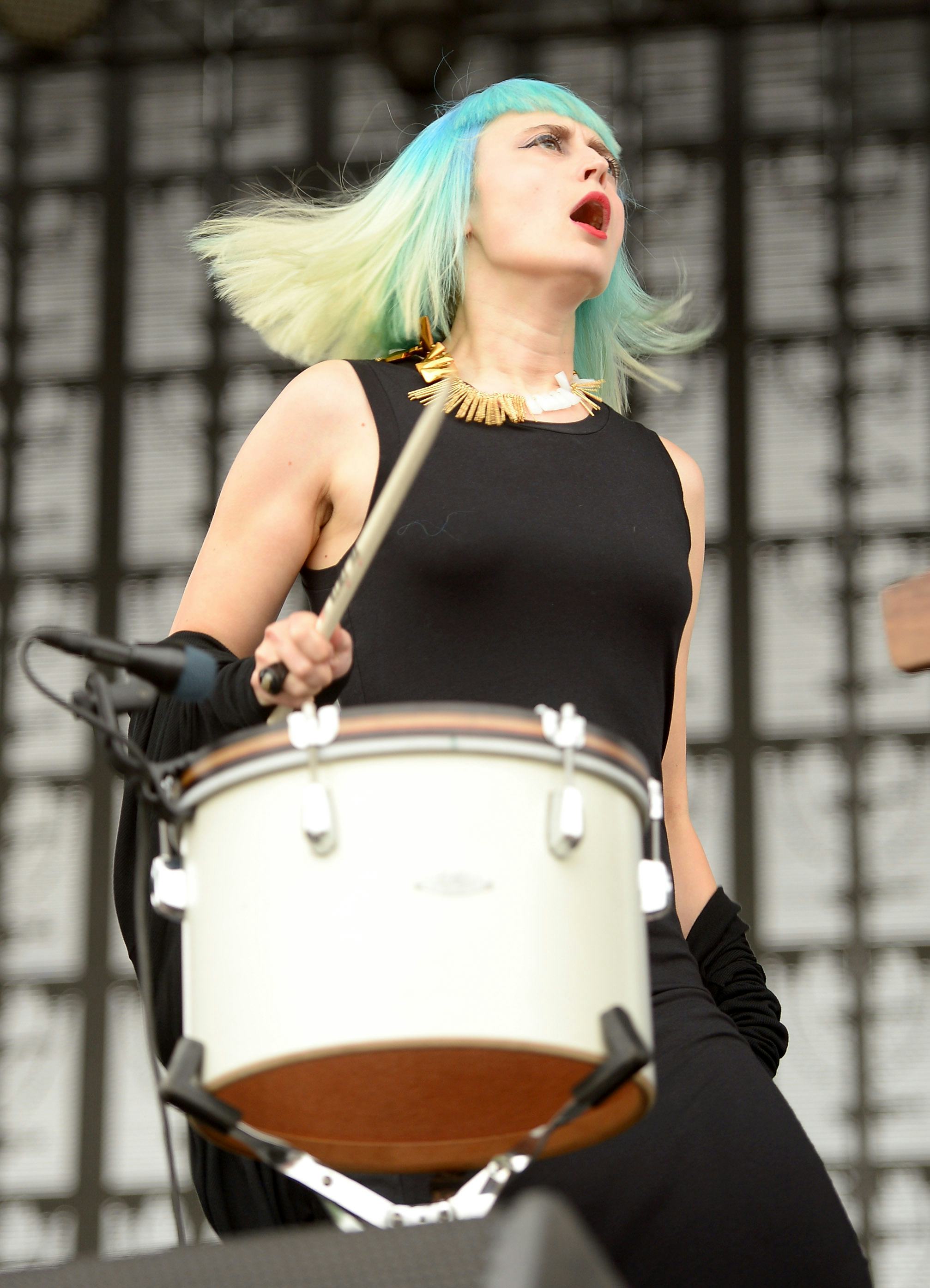 Lucius Band Members Jess Wolfe And Holly Laessig On Their Blonde Bobs ...