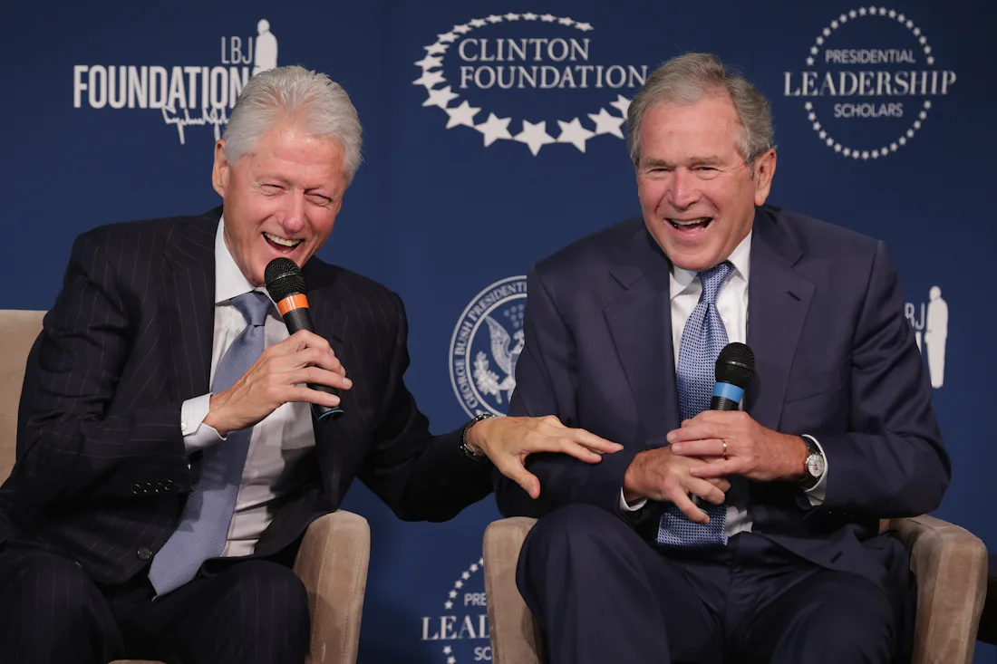 9 Times Bill Clinton & George W. Bush Gave Us Serious #FriendshipGoals