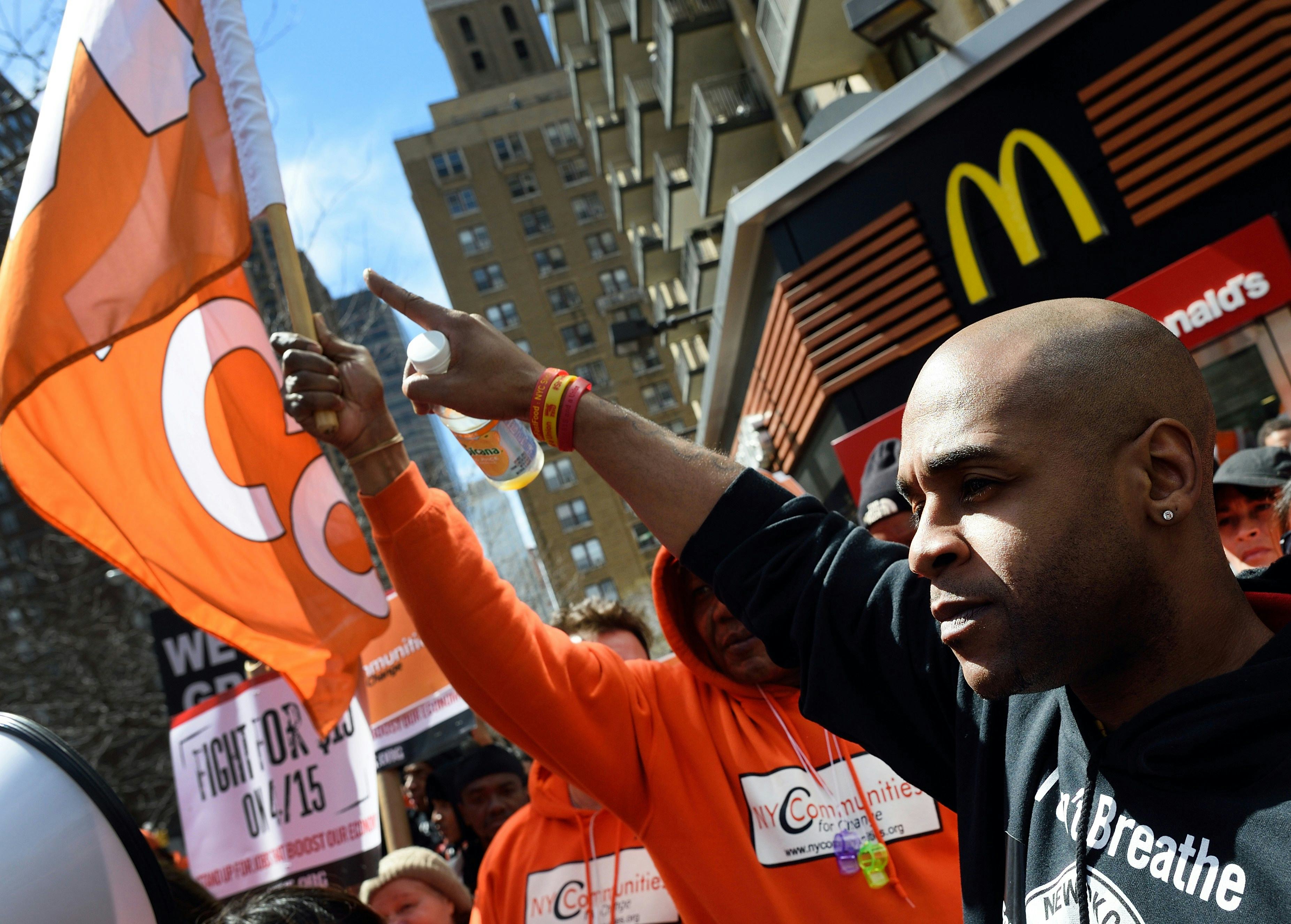 "Fight For $15"s Protests For A Boosted Minimum Wage Were The Largest Yet