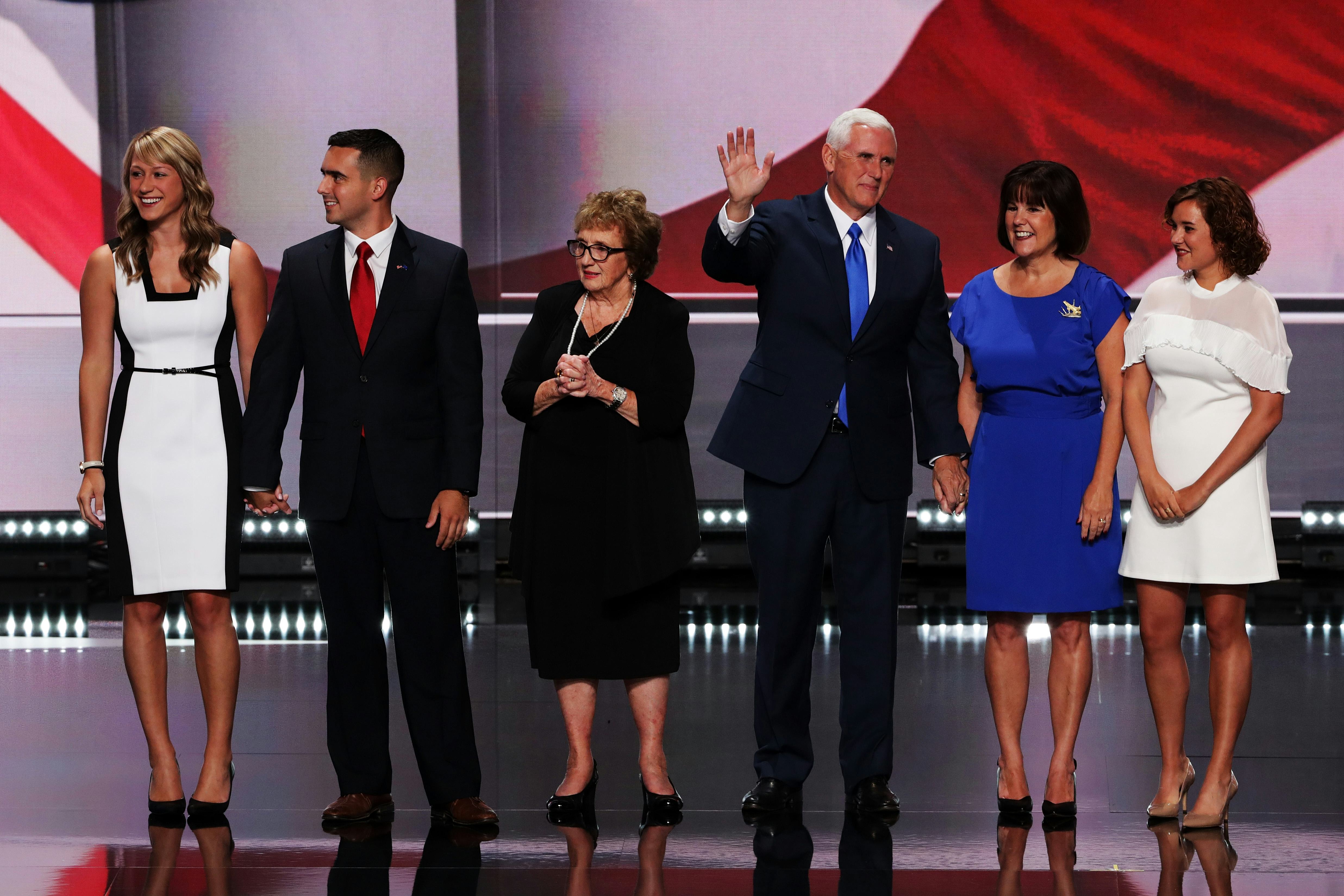 Is Audrey Pence At The Debate? Mike Pence's Daughter Is Supporting Her Dad