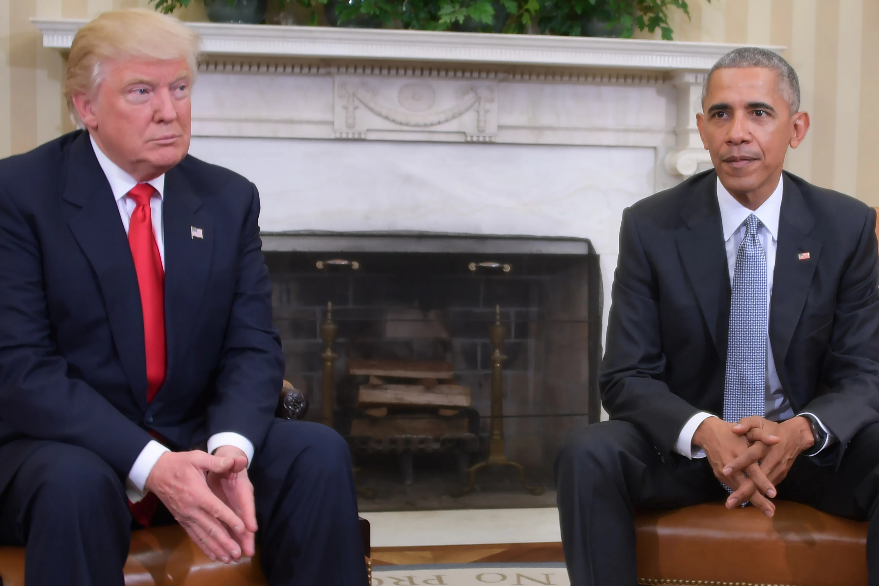 The First Photos Of President-Elect Trump With Obama Are Here, And ...