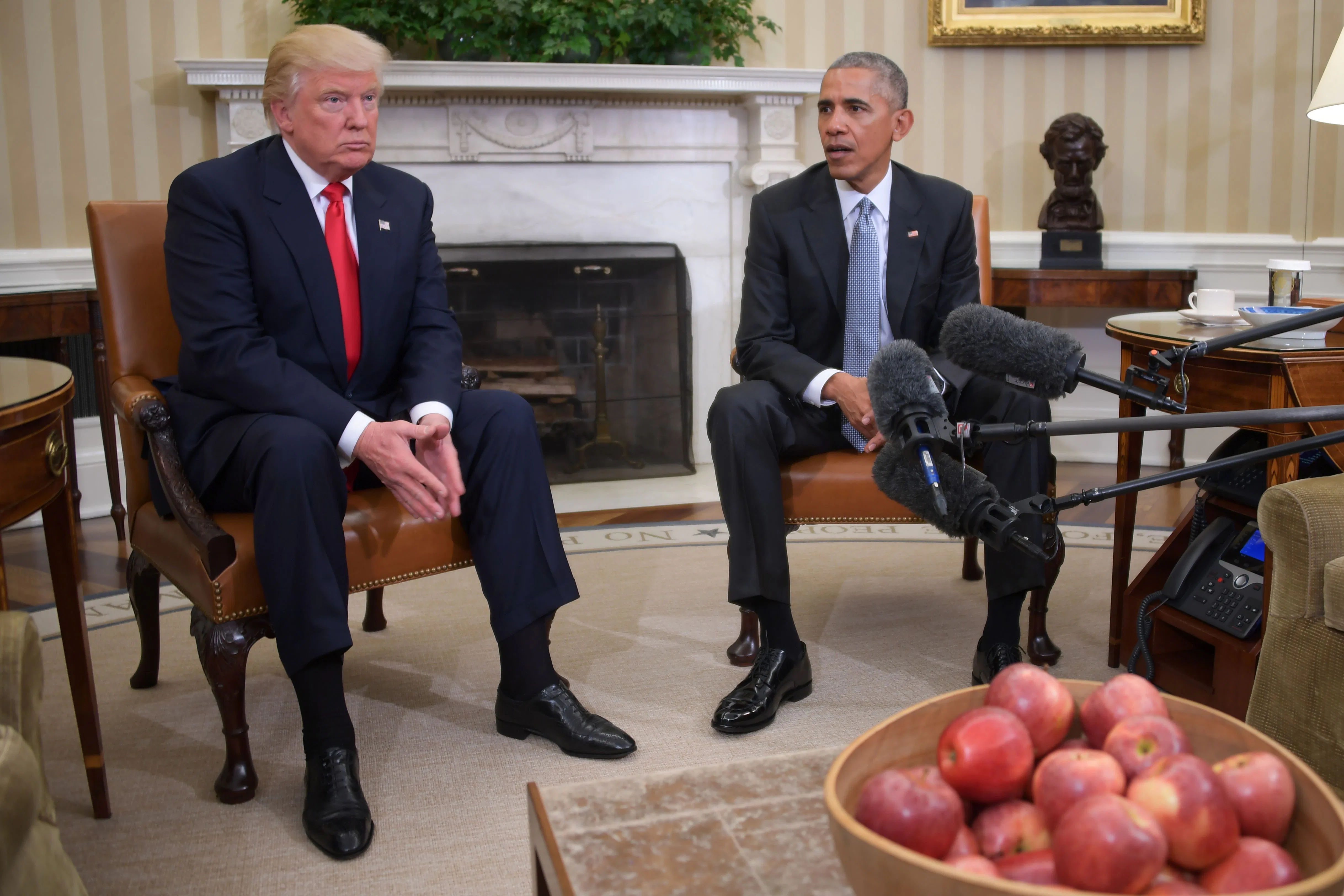 The First Photos Of President-Elect Trump With Obama Are Here, And ...