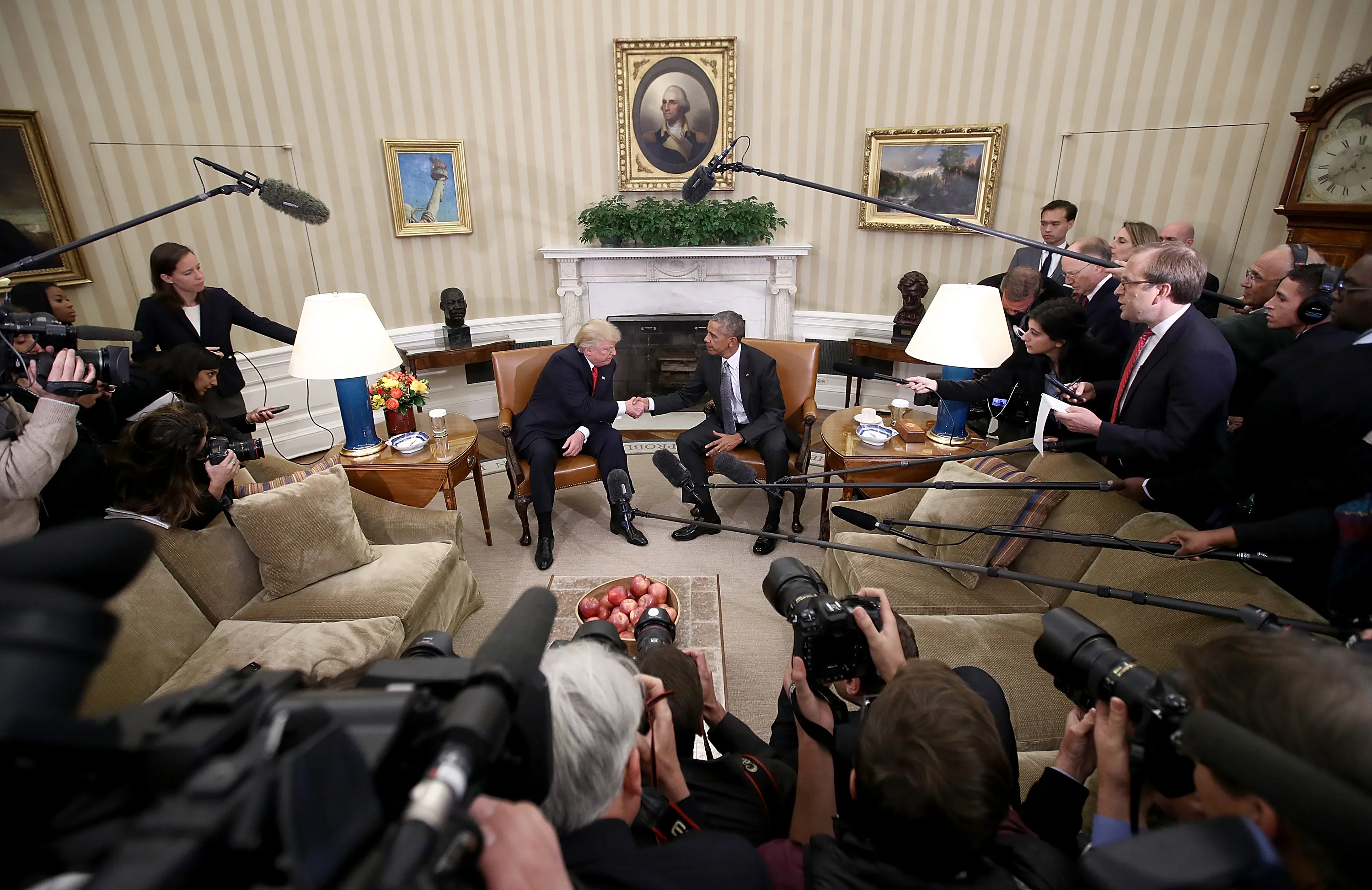 The First Photos Of President-Elect Trump With Obama Are Here, And ...