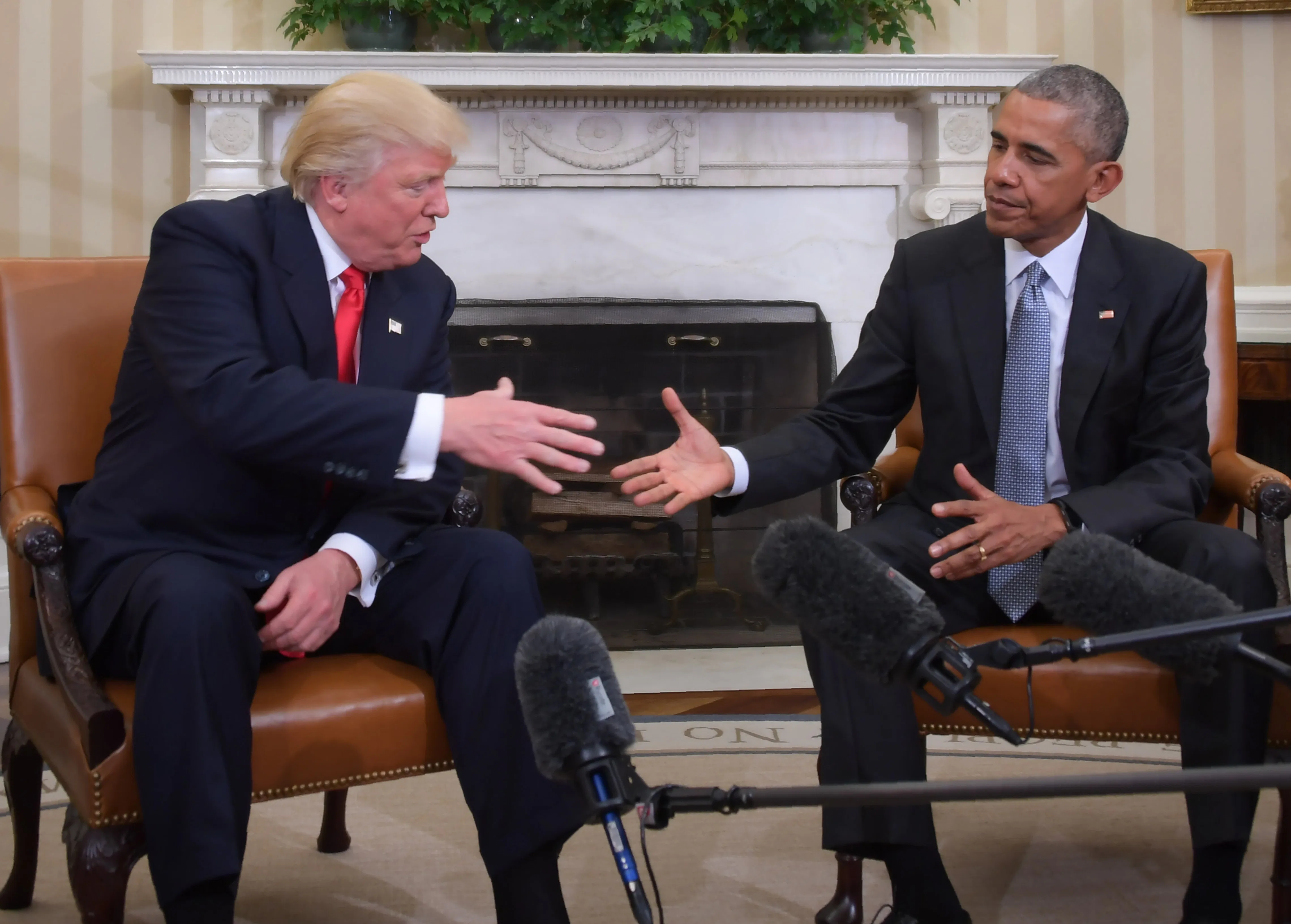 The First Photos Of President-Elect Trump With Obama Are Here, And ...
