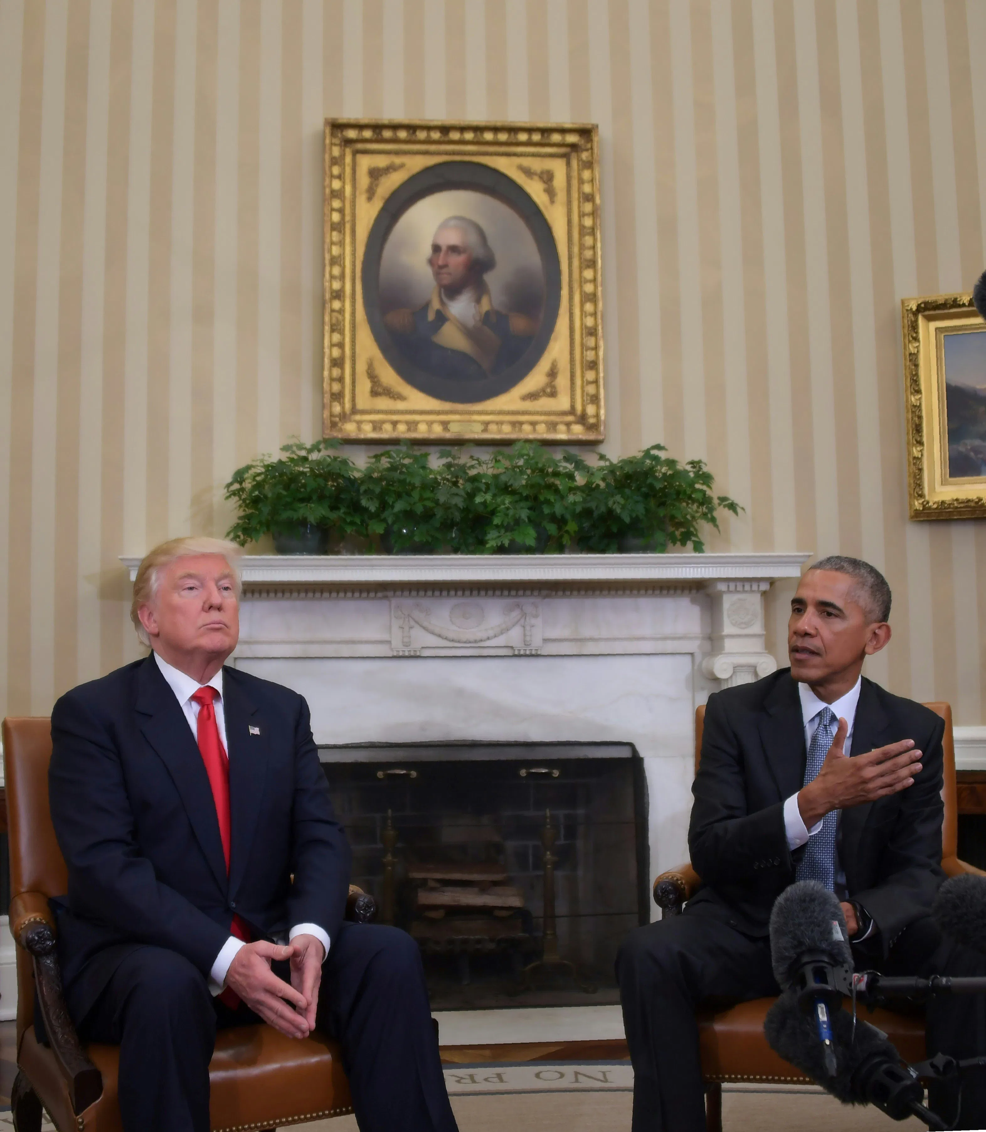 The First Photos Of President-Elect Trump With Obama Are Here, And ...