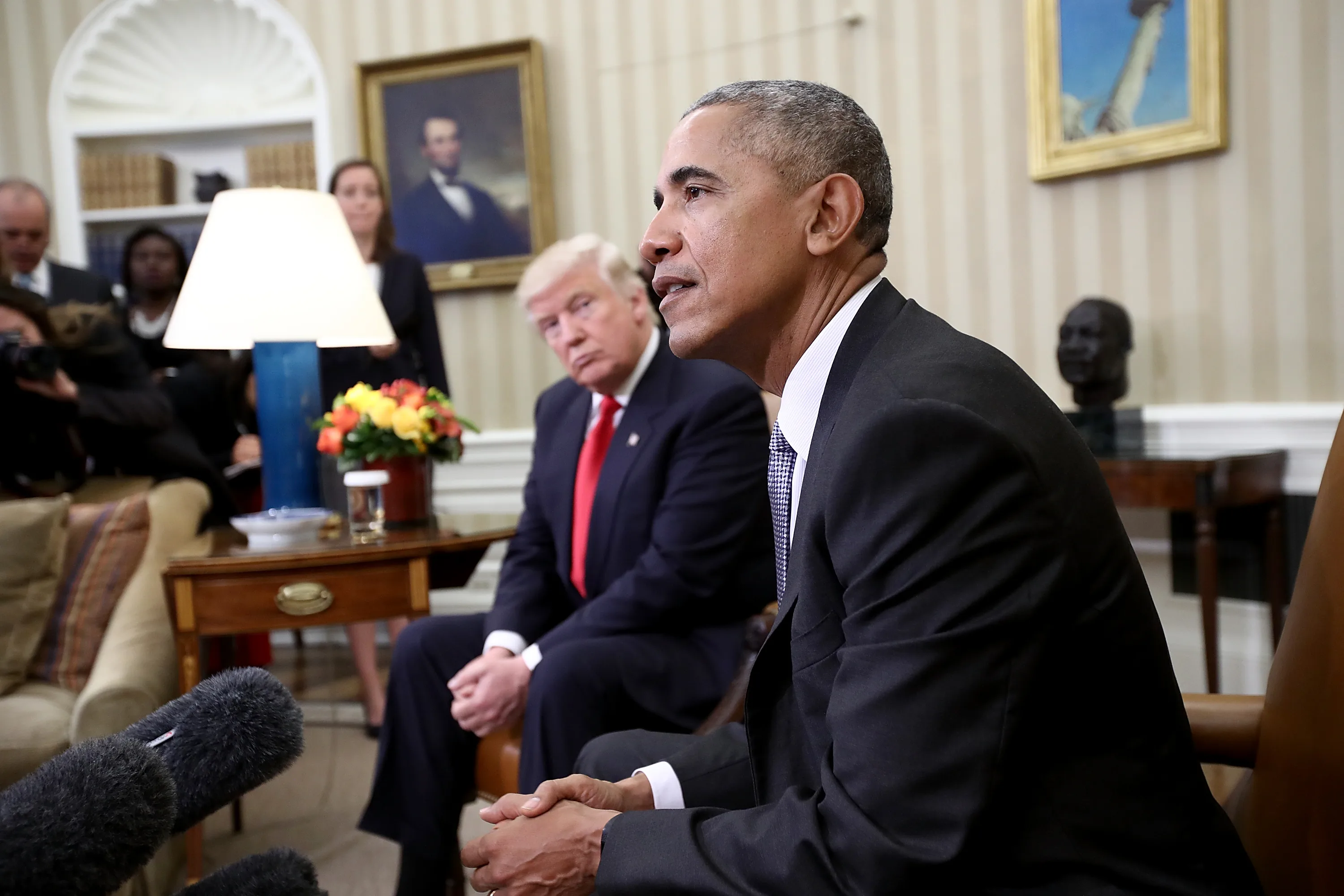 The First Photos Of President-Elect Trump With Obama Are Here, And ...