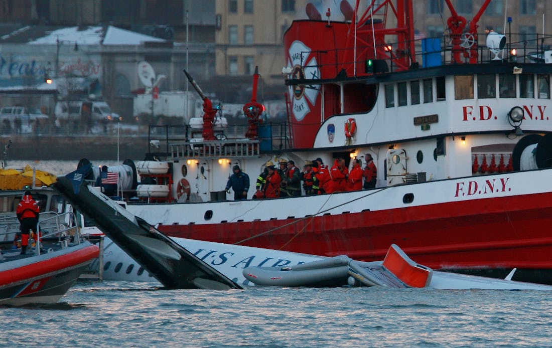 Photos Of The Real 'Sully' Plane Crash That You Need To See To Believe