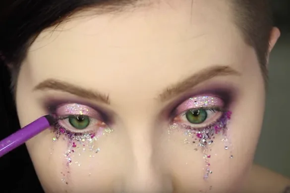 Glitter Tears Are A Must-Try Spring Instagram Makeup Trend