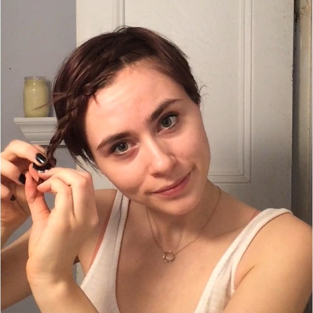 How To Braid A Pixie Cut To Mix Up Your Look — PHOTOS