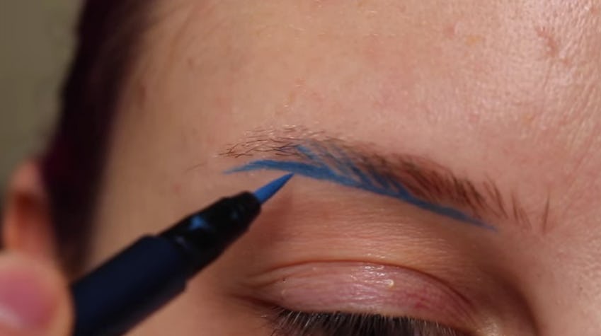 How To Do Rainbow Brows In 9 Colorful Steps — PHOTOS