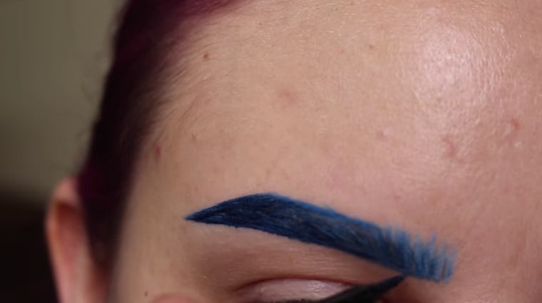 How To Do Rainbow Brows In 9 Colorful Steps — PHOTOS