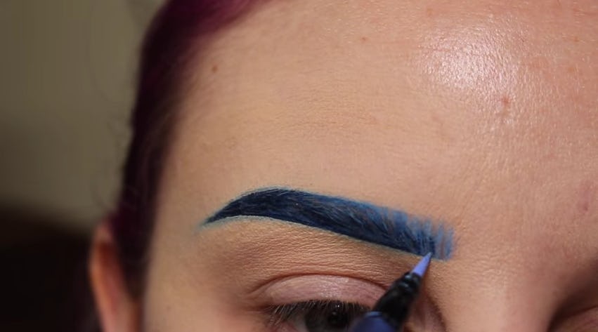 How To Do Rainbow Brows In 9 Colorful Steps — PHOTOS